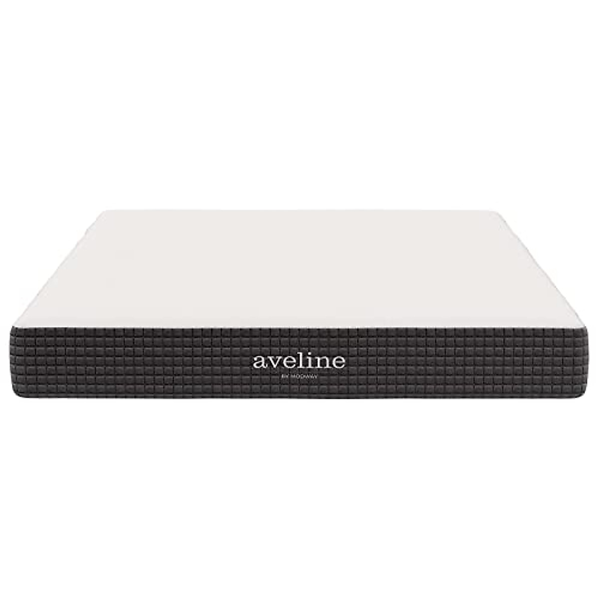 Modway Aveline Gel Infused Memory Mattress with CertiPUR-US Certified Foam, Queen, White