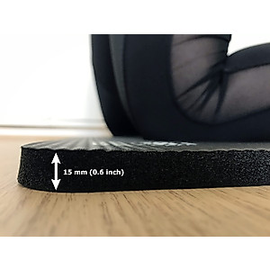 Sargoby Fitness Yoga Knee Pad 0.6 inch Thick Pilates Yoga Knee Pads Cushion to Provide support to knee cushion pilates Elbows Forearms & Wrists Workout Knee Pads