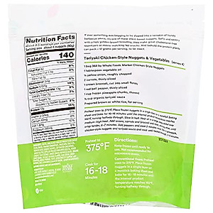 365 By Whole Foods Market, Plant-Based Chicken Style Nuggets, 10.5 Ounce