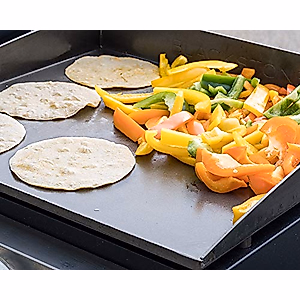 Blackstone 1819 Griddle and Charcoal Combo, Black
