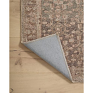 Loloi Angela Rose x Aubrey Collection AUB-04 Sage/Bark, Traditional 7'-6" x 9'-6" Area Rug