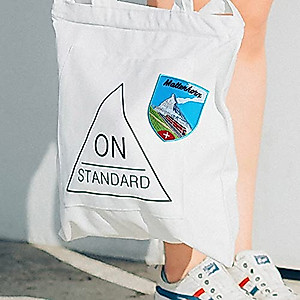 A-ONE Zermatt Switzerland 3D Locker Magnet for Fridge 1PC+Majestic Matterhorn Decorative Embroidered Patch 1PC, Vintage Fridge Magnet,Combat Patch for Accessory Present Gift Collection C185+193