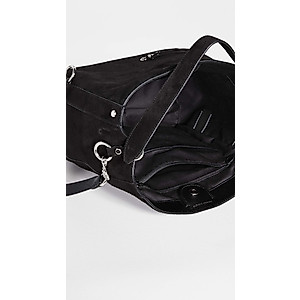 Rebecca Minkoff womens Mab Hobo shoulder, Black, One size US