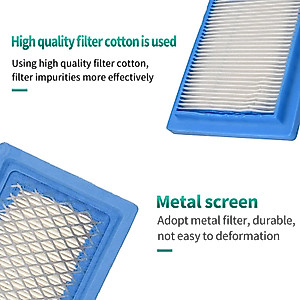 Anxingo 795259 Air Filter Cover Kit Replacement For B S Most 10000 11A000 120000 122000 124000 Engine, 491588 Air Filter Primer Base 281340 Air Filter Cover 692298 Air Filter