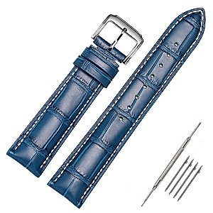 Moran Quick Release Leather Watch Band 20mm Compatible Garmin Vivoactive 3 VenuVenu sq2 plusVivomove HR Replacement Strap for Garmin Forerunner 245645 MusicInstinct 2S Fenix 7S6S5S plus