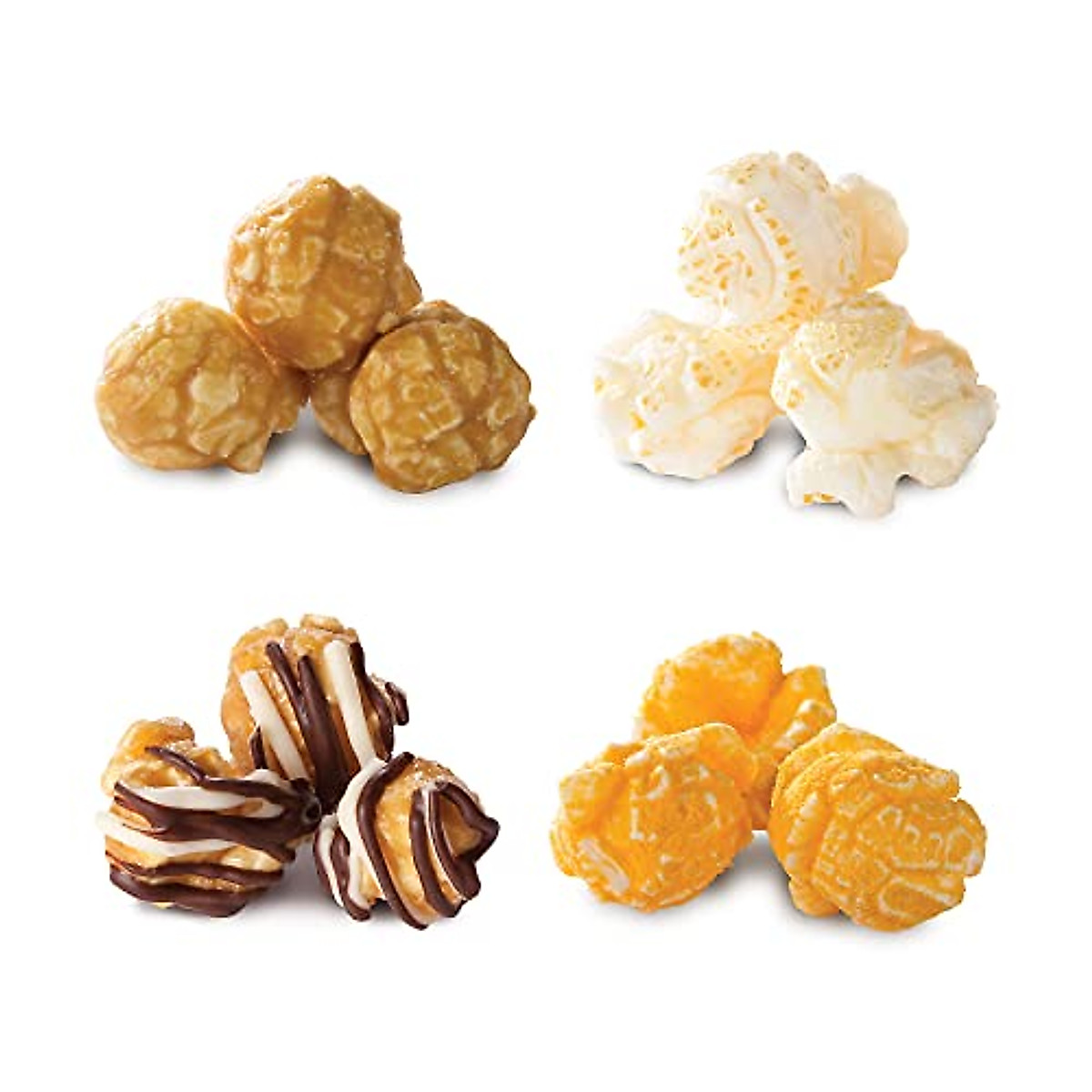 Popcornopolis Gourmet Popcorn Snack Pack - 12 Cone Variety Perfect for ...