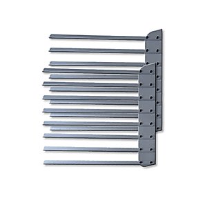 TIANIUSEEN 8 Layers Wall Mounted Screen Frame Rack 25 x 28inch Screen Printing Drying Rack Shelf Storage Screen Frame Holder