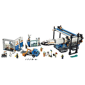 LEGO City Rocket Assembly & Transport 60229 Building Kit (1055 Pieces)