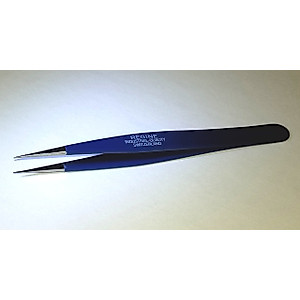 Regine 0C9-S-Epoxy Industrial - Fine Points, Straight tip -Tweezer - Swiss Made - High Precision Tweezers for General Purposes