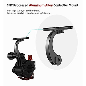 Anbee Bike Holder Bar Hand Mount Bicycle Holder Bracket for DJI RC Controller, Compatible with DJI Mini 3 / Mini 3 Pro Drone and Action Cameras