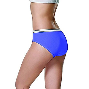 Hanes Womens Pack, Soft Cotton Hipsters, Underwear (Colors May Vary) Hipster-panties, Fashion Color Mix 2, 5 US