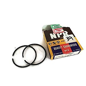 2 pcs Boat Motor Made in Japan Piston Ring Rings Set 350-00011 803678A1 For Tohatsu Nissan Mercury Mercruiser Quicksilver Outboard M NS 18HP 60MM STD 2-stroke Marine Engine