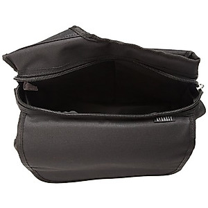 Everest Messenger Bag - Large, Black, One Size,BB005-BK