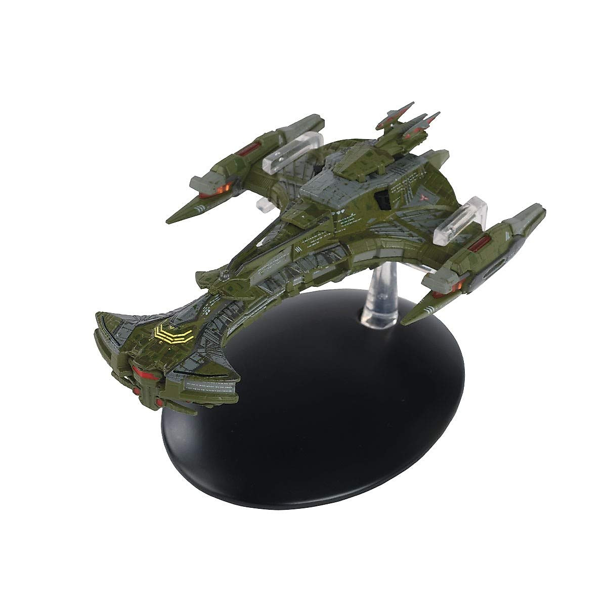 Hero Collector Eaglemoss Bortasqu'-Class Klingon Flagship | Star Trek Online Starship Collection | Model Replica