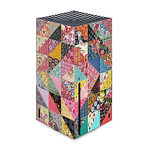 Head Case Designs Officially Licensed Rachel Caldwell Quilt Art Mix Vinyl Sticker Gaming Skin Decal Cover Compatible With Xbox Series X Console