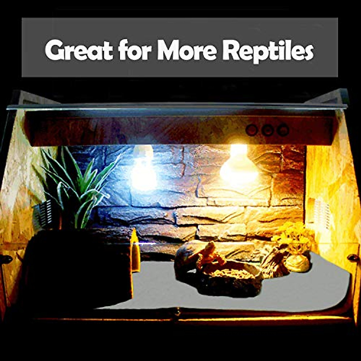 Mechpia 47" x 24" Large Reptile Carpet Terrarium Liner Bedding Reptile Substrate Mat Tank Accessories for Bearded Dragon Snake Lizard Tortoise Leopard Gecko (Grey)