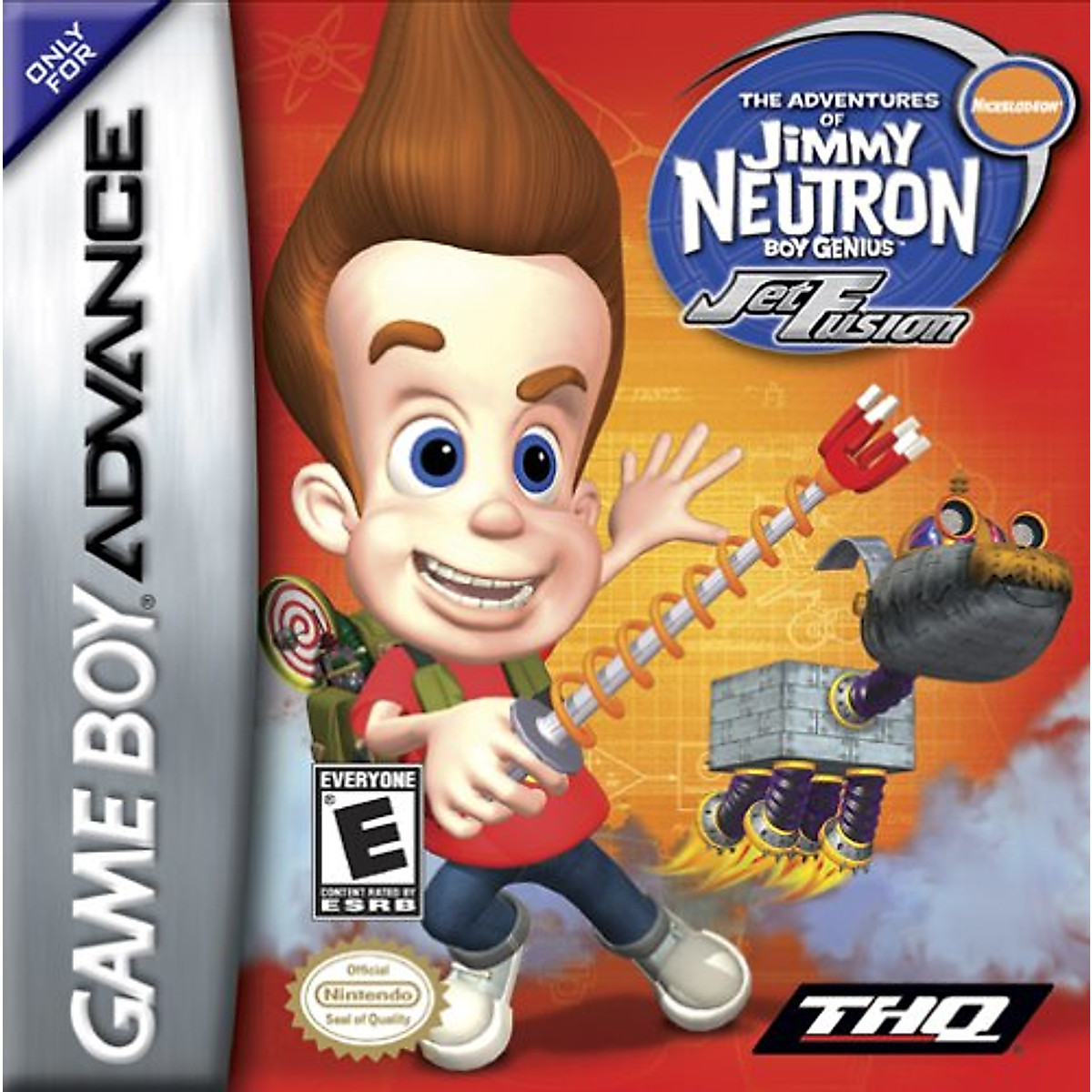 Jimmy Neutron Jet Fusion - Game Boy Advance