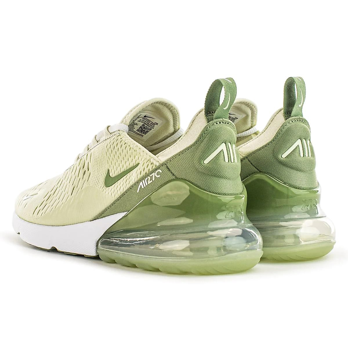Nike Women's Women's Air Max 270 Sea Grass/Oil Green-White (FN7101 020) - 8