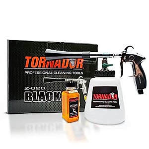 Tornador Z-020 Black Professional Cleaning Gun Starter Kit with 2oz. Enzyme Cleaner