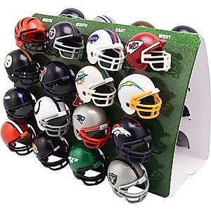 Riddell 32 Piece NFL Helmet Tracker Set - Gumball Size Helmets - All NFL Current Logo's - New 2023 Set