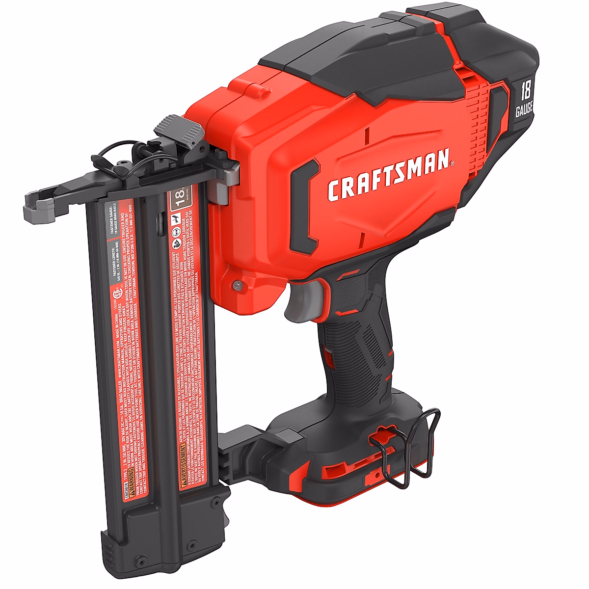 CRAFTSMAN V20 Brad Nailer, 18GA, Cordless, Bare Tool Only (CMCN618B)