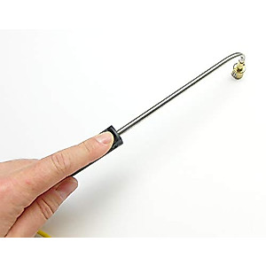 Digital k-Type Thermocouple Thermometer with Angled High Temperature Surface Probe Sensor
