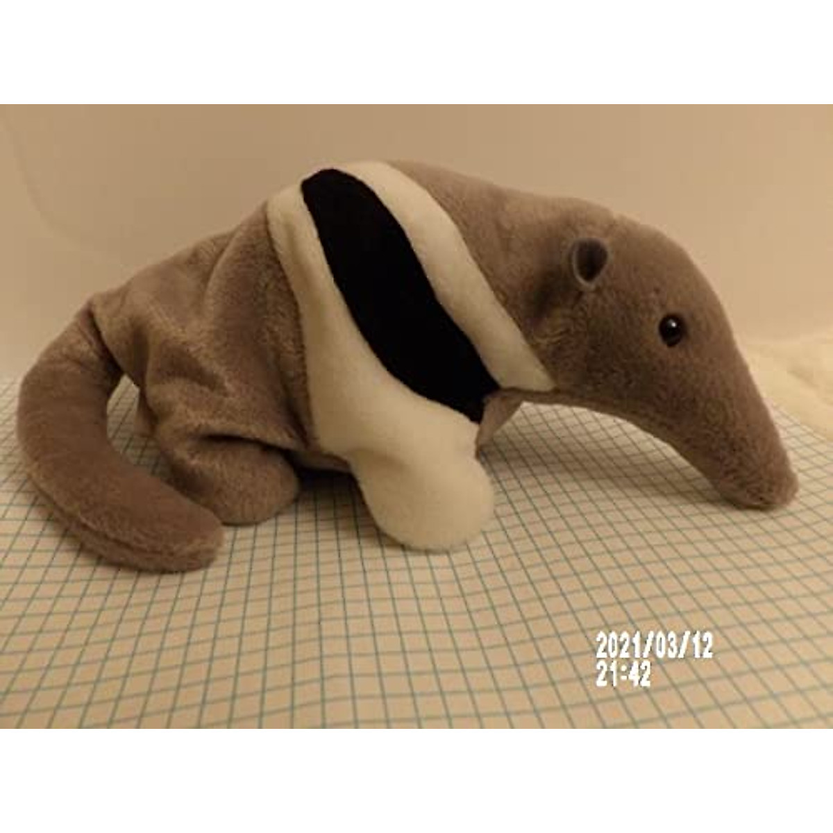 Ty Teenie Beanie Babies : ANTSY ANTEATER Teenie Beanie Baby Plush NWT #2 YR 1993 .HN#GG_634T6344 G134548TY8366