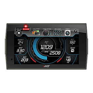 Edge Products CTS3 84130-3 Touch Screen OBD2 Monitor Gauge Scanner & License Plate Reverse Backup Camera 98203 Compatible with 1996 Vehicles & Newer
