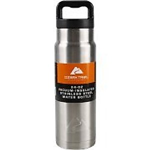 Ozark Trail 24 oz Double Wall Vacuum Stainless Steel Water Bottle