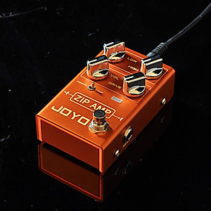 JOYO R-04 ZIP AMP Pedal Effect Strong Compression Overdrive Pedal Simulate Amplifier Effect Pedal for Electric Guitar True Bypass