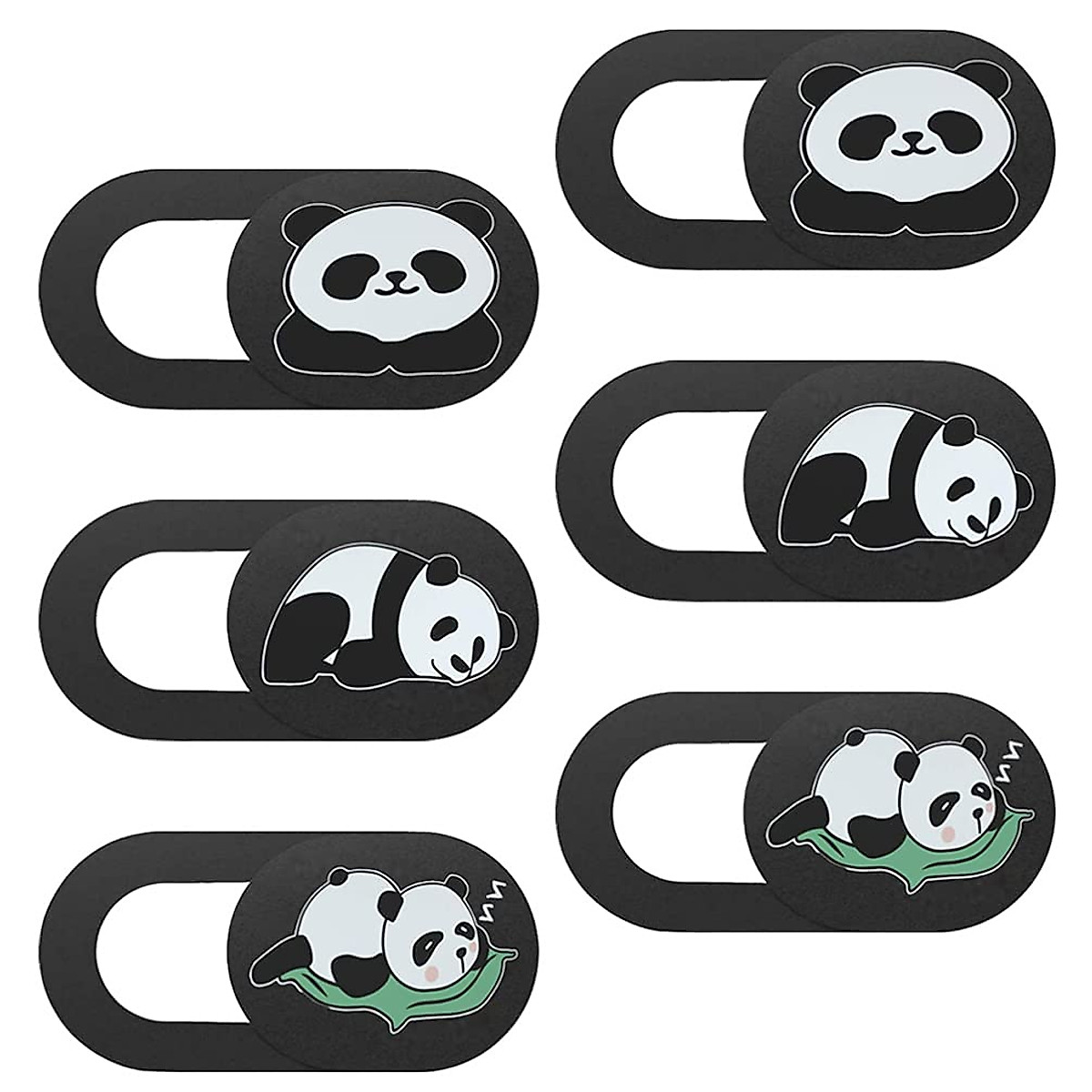 SOLUSTRE Webcam Privacy Shield 6PCS Cover Laptop Lens Cap Laptop Slide Blocker Webcam Cover Slider Webcam Cover Slide for Tablet Privacy Webcam Covers Peeping