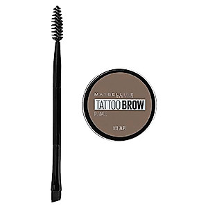 Maybelline Eyebrow, Tattoo Brow Longlasting Eyebrow Pomade Pot Taupe