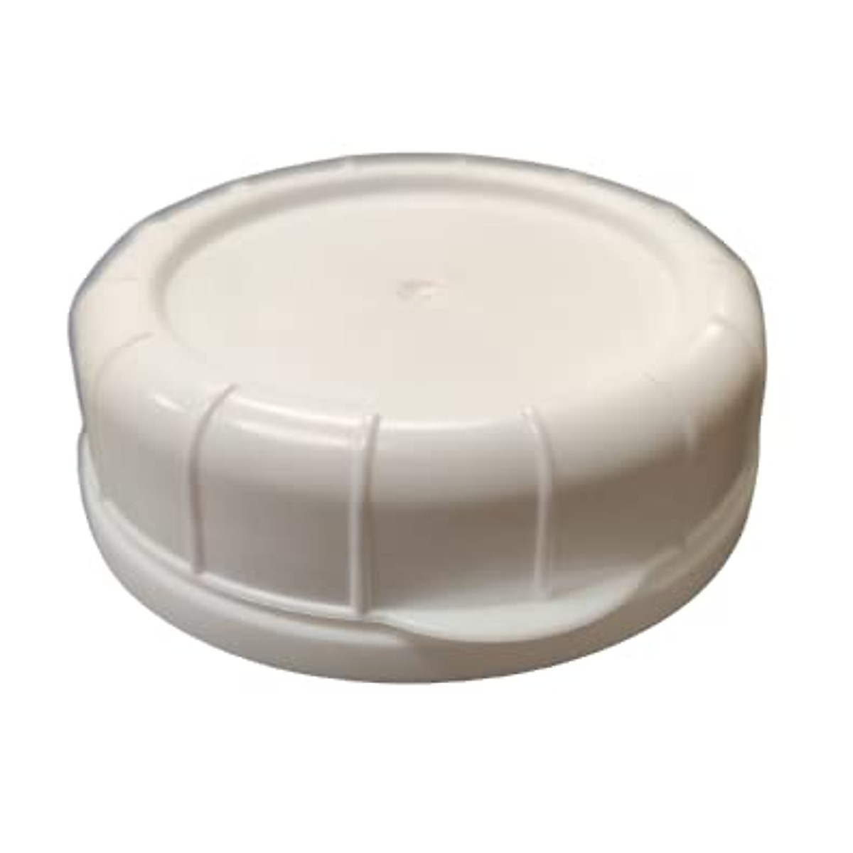 Replacement Caps for kitchentoolz Milk Bottles 48MM - Milk Jug Snap-on Tight Fit, No-Drip Tamper Proof Snap Cap Lids for Glass Milk Jars - Pack of 6