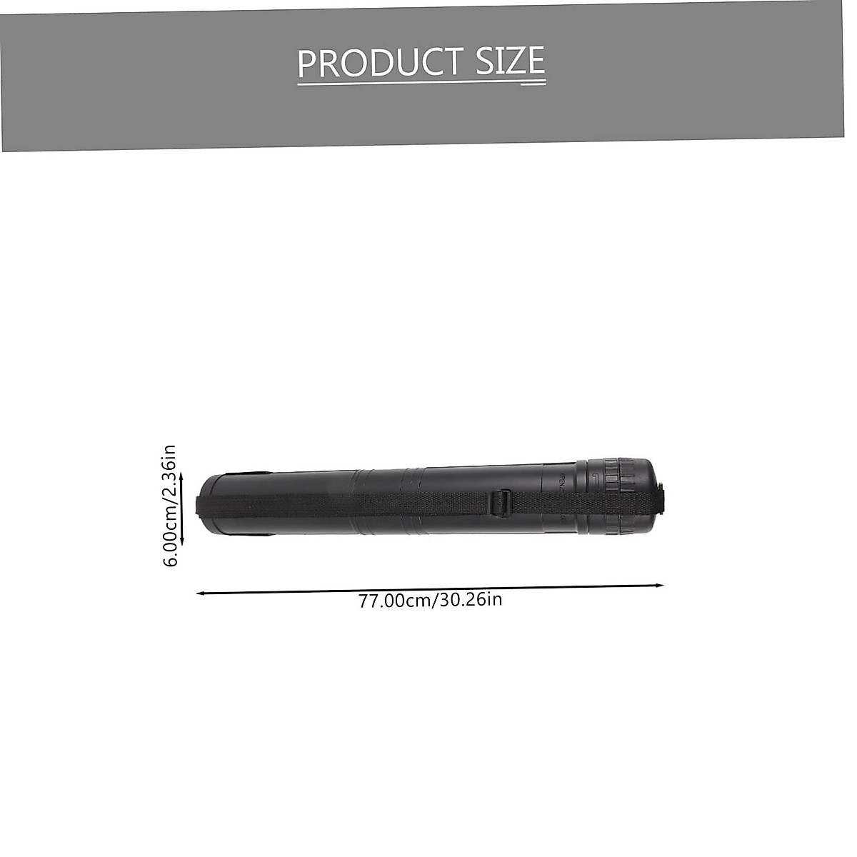 Tofficu 2pcs Telescopic Painting Tube Plastic to Go Containers Expandable Storage Tube Extendable Poster Tubes