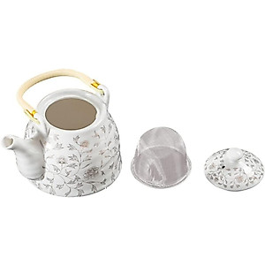 Home office keep warm Heat-resistant kettle retro Gas kettle Teapot Stainless Steel hot water