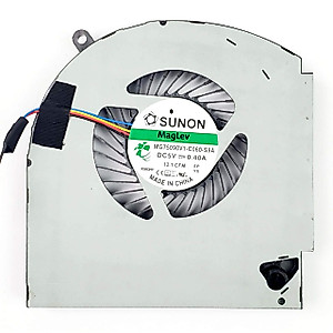 BestPartsCom and GPU Cooling Fan Compatible for Dell Alienware 17 R4 17 R5 Series Game Laptop 0RVTXY 036CV9 BestPartsCom GPU Fan Pair Fan