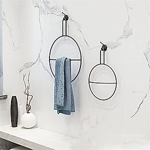 FCMLD Towel Racks Over Door Bath Kitchen Towel Rack Bar Hanging Holder Bathroom Kitchen Cabinet Shelf Racks (Color : D, Size : 20 * 28CM)