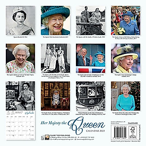 Her Majesty the Queen Wall Calendar 2023 (Art Calendar)
