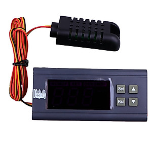 szzijia 110V Digital Air Humidity Temperature Control Controller WH8040 Range 1%~99%