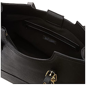 Bueno of California Classic Double Handle Tote, Black