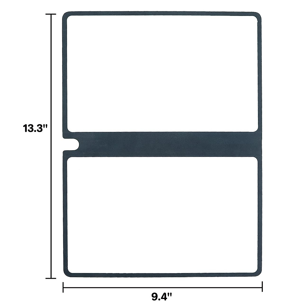 Dumanasen Dry Erase Whiteboard Notebook, 9.4"x6.6" Reusable White Board, Portable Desk Whiteboard for Meeting & Business, Perfect for School, Home, Office (Baby Pink)