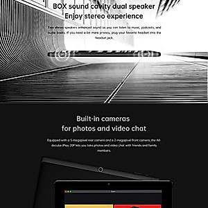 10.1in Gaming Tablet, 4G LTE Android 11Full HD Phablet Pad 6GB RAM 128GB ROM Touch Screen Tablet 6000mAh Dual Card Dual Standby Octa Core Tablet