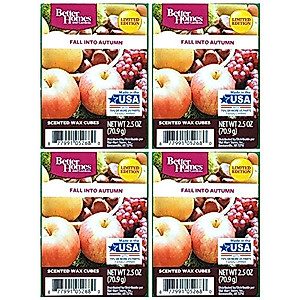 Better Homes and Gardens Fall Into Autumn Scented Wax Cubes - 4-Pack