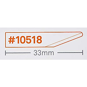 Slice 10518 Ceramic Craft Knife Cutting Blades, Ceramic, Finger Friendly, Rounded Tip, Lasts 11x Longer than Metal