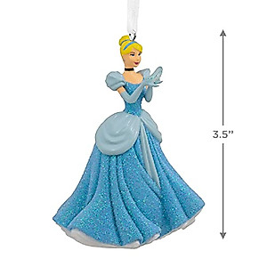 Hallmark Disney Cinderella Holding Glass Slipper Christmas Ornament