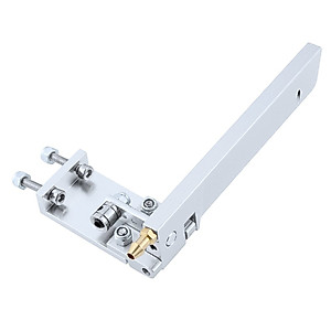 Aluminum 95mm Long RC Boat Rudder with Water Pickup Absorbing Steering for Electric/Gas Power Remote Control Model Parts CNC