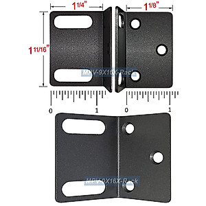 Premium 19 inch 1U Rack Mounting Ears with Screws