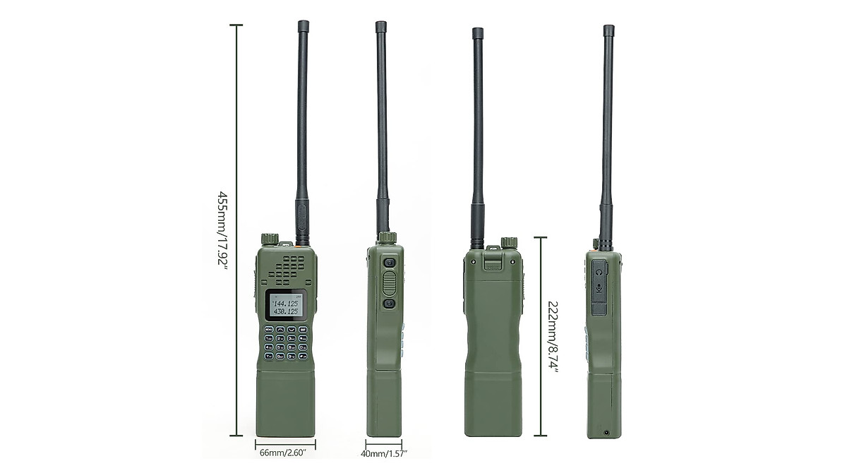 Baofeng AR-152 10W Ham Radio - Long Range Military-Grade Two Way Radio