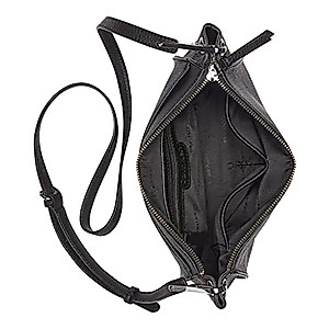 Calvin Klein Reyna Crossbody, Black/Silver