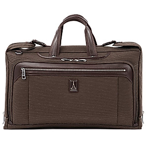 Travelpro Platinum Elite Tri-Fold Carry-On Garment Bag, Men and Women, Rich Espresso, 20-Inch